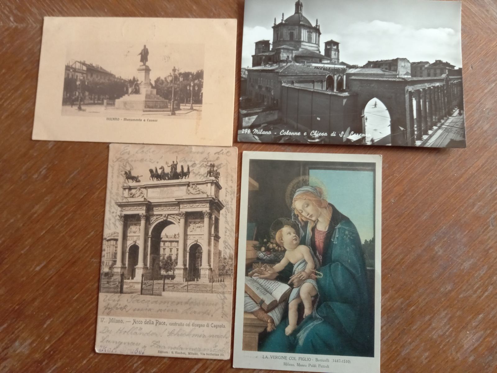 MILANO . stare razglednice