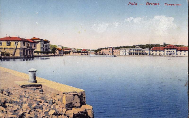 POLA PULA BRIONI Nr. 3023. GUIDO COSTALUNGA, POLA, 1910/11.STARA RAZG