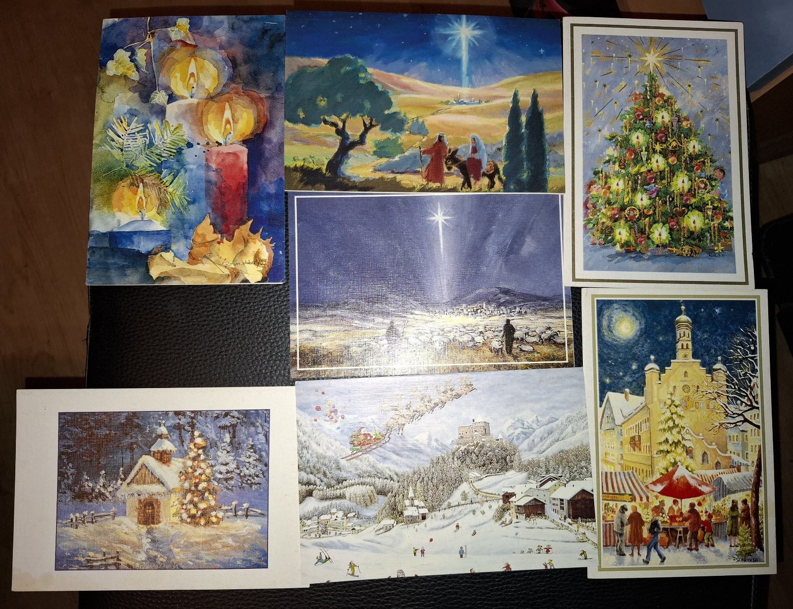 Prazne božićne čestitke te razglednice