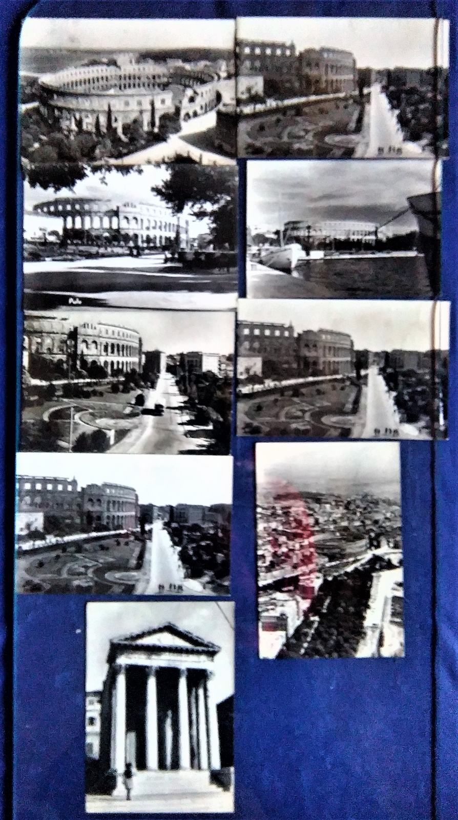 PULA - STARE RAZGLEDNICE, 9 KOM - 60-TIH