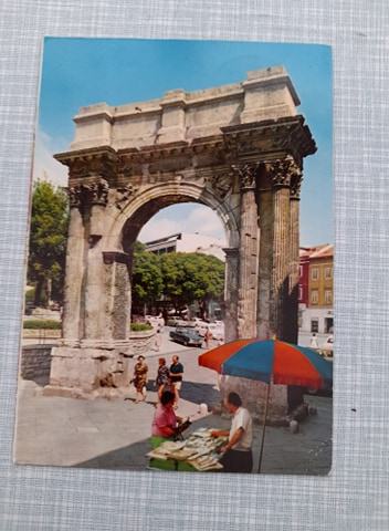razglednica 1961 pula