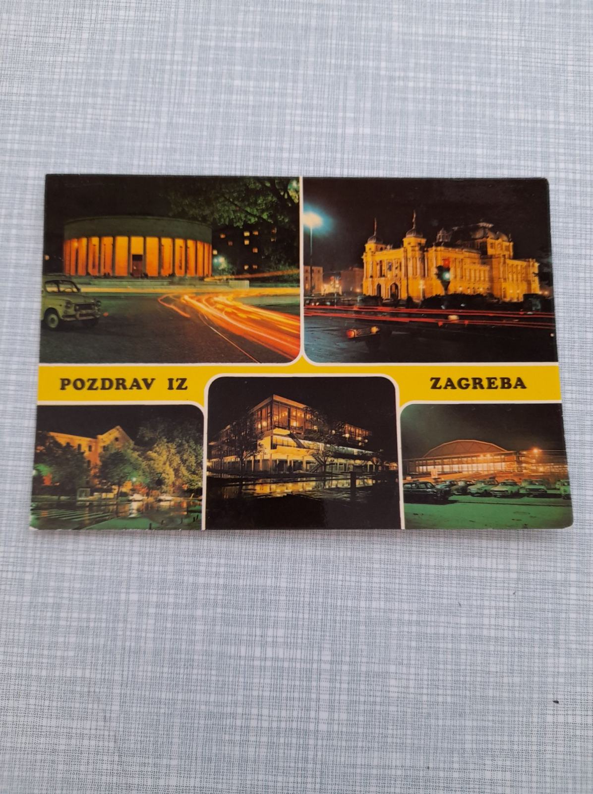 razglednica 1976 pozdrav iz zagreba