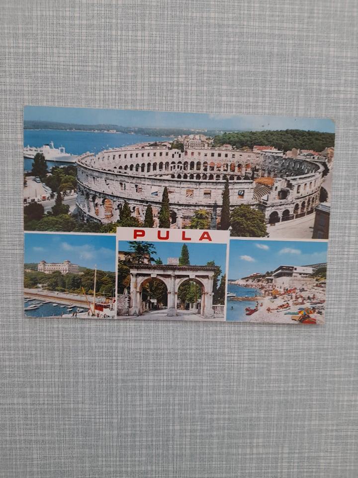 razglednica 1982 pula