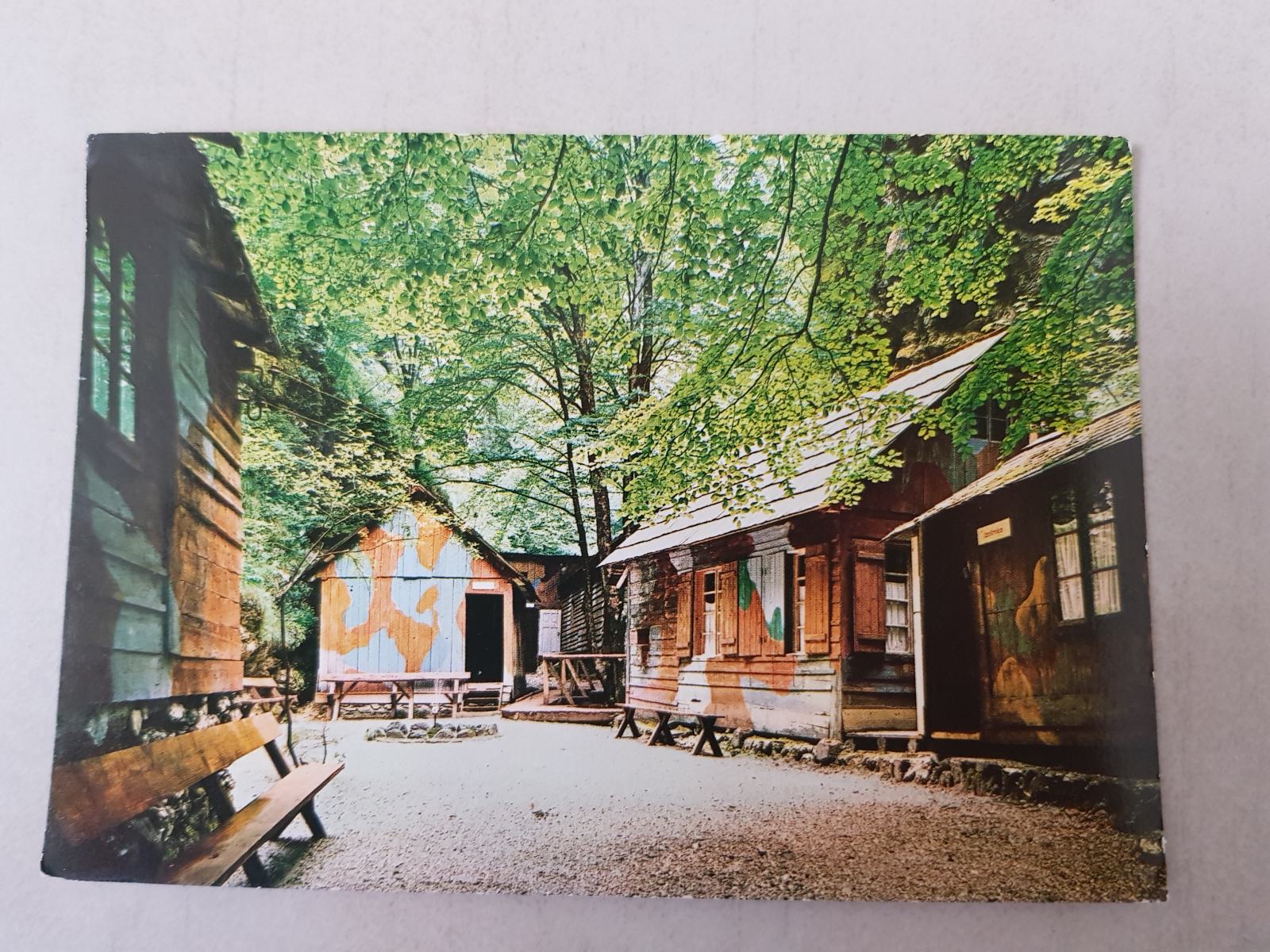 Razglednica: Partizanska bolnica Franja (Slovenija)