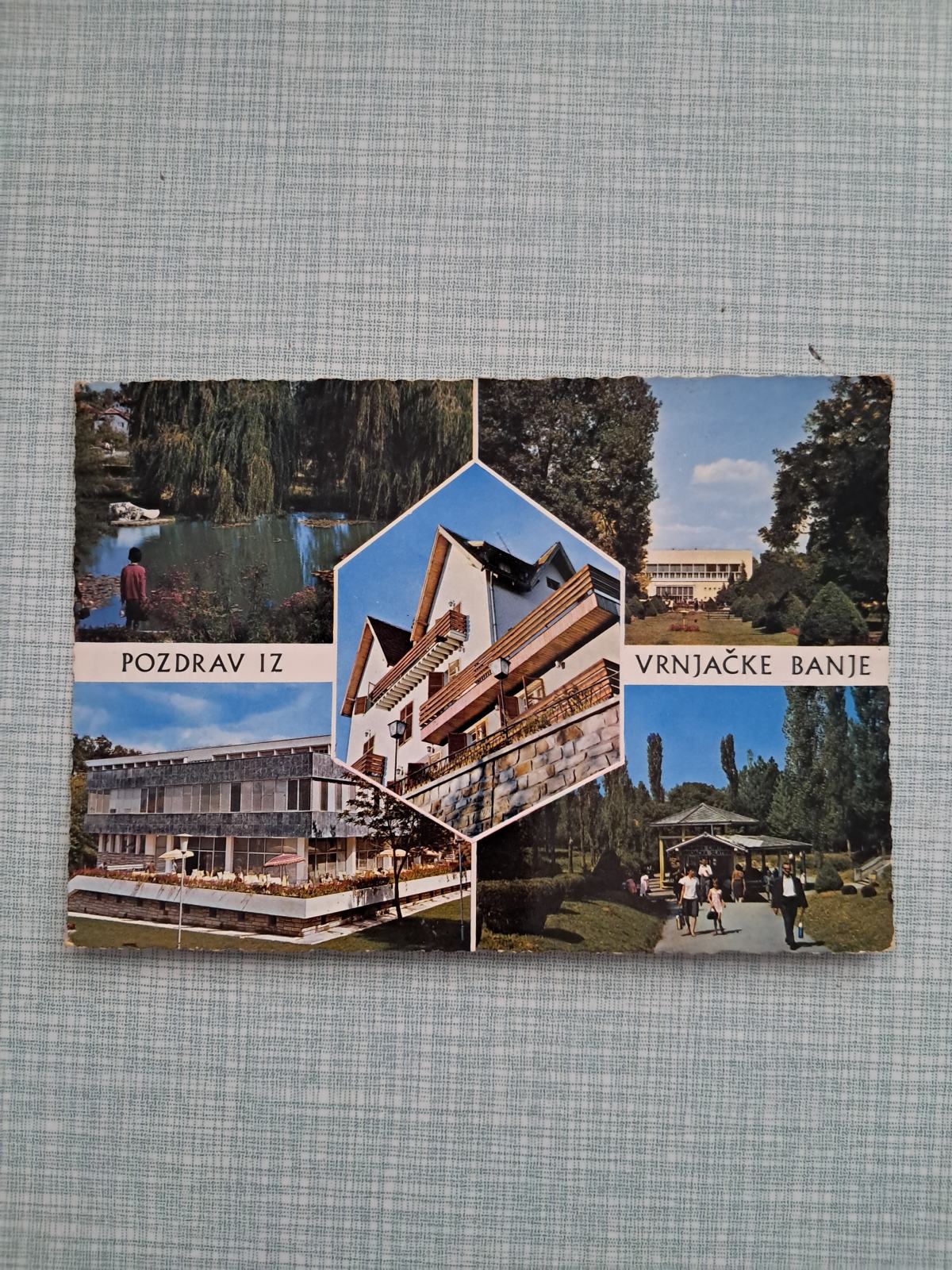 razglednica pozdrav iz vrnjačke banje 1980-tih