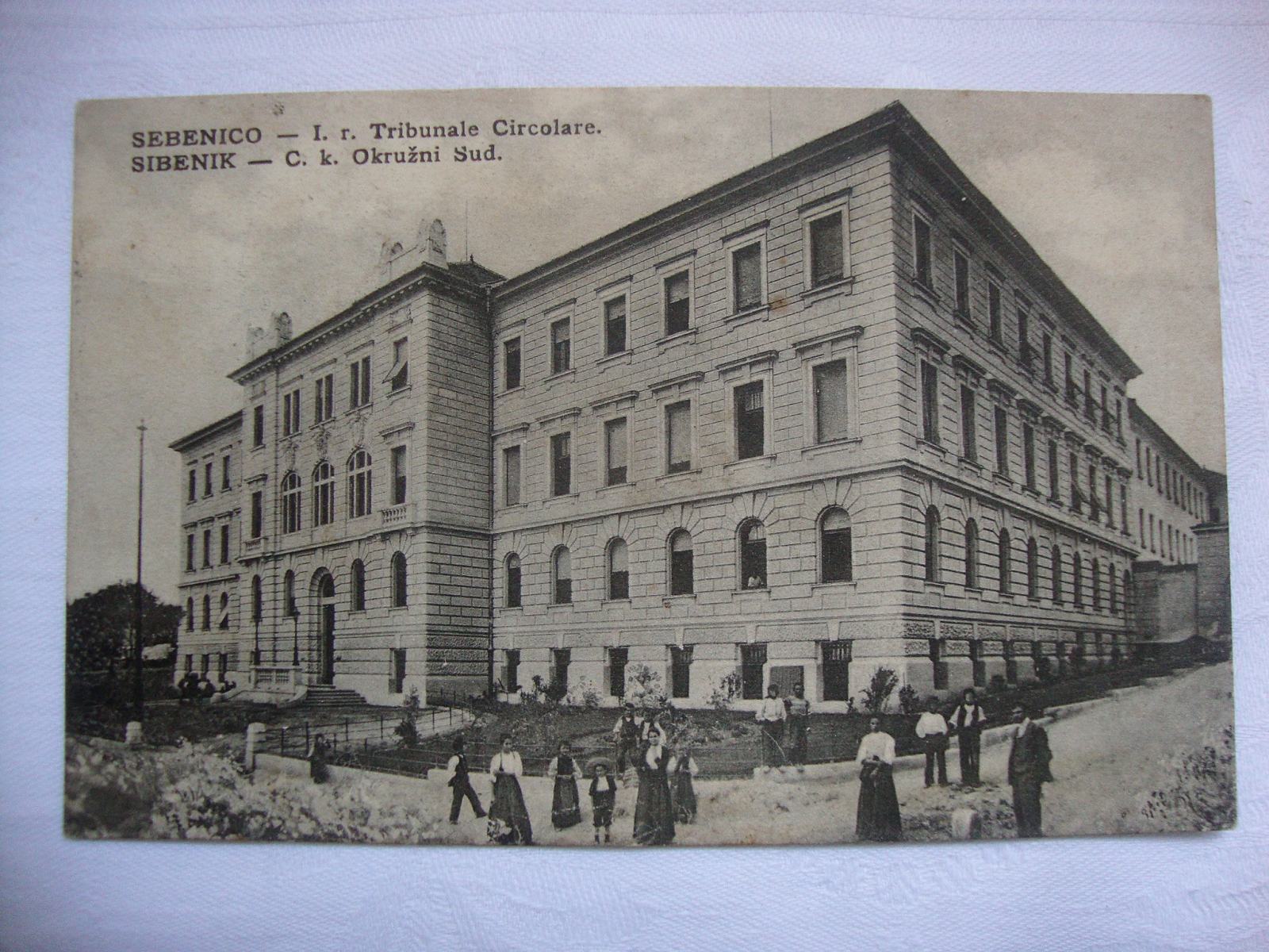 ŠIBENIK - SEBENICO - DOPISNICA - Putovala 1906.