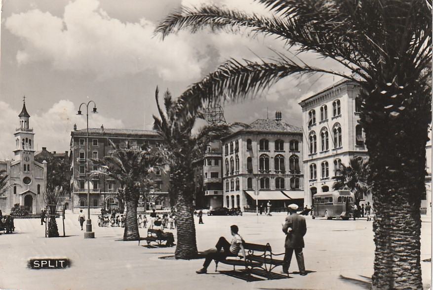 SPLIT RIVA PUTOVALA 1960