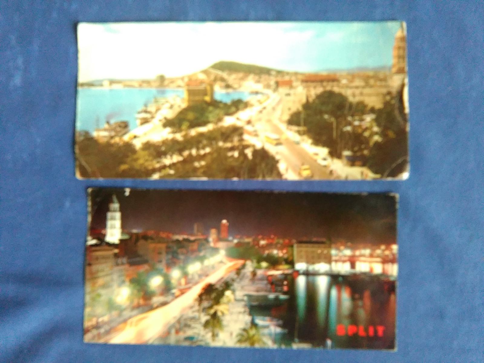 SPLIT - STARE RAZGLEDNICE VEĆEG LUKSUZNOG IZDANJA - 2 KOM