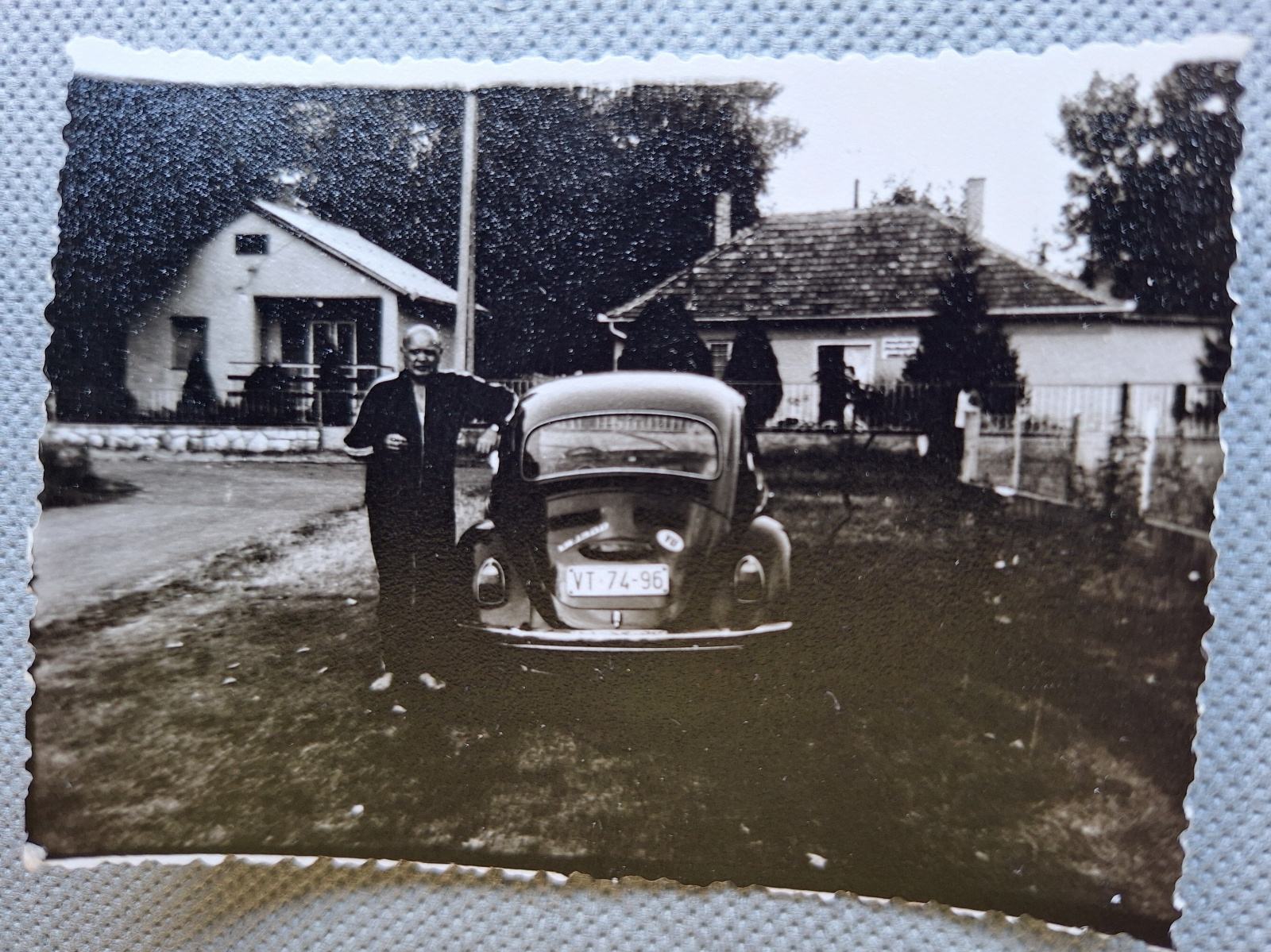 STARA FOTOGRAFIJA OLDTIMER VW BUBA