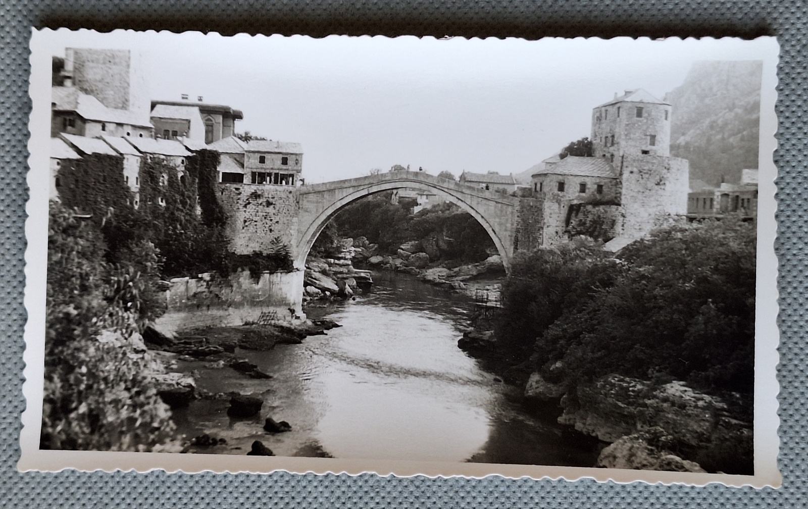 STARA FOTOGRAFIJA STARI MOST-MOSTAR