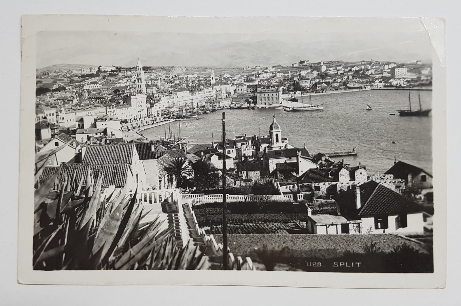 STARA RAZGLEDNICA 1128 SPLIT, 1937.