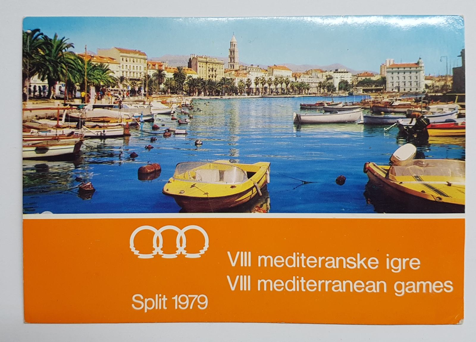 STARA RAZGLEDNICA, 8 MEDITERANSKE IGRE SPLIT 1979.