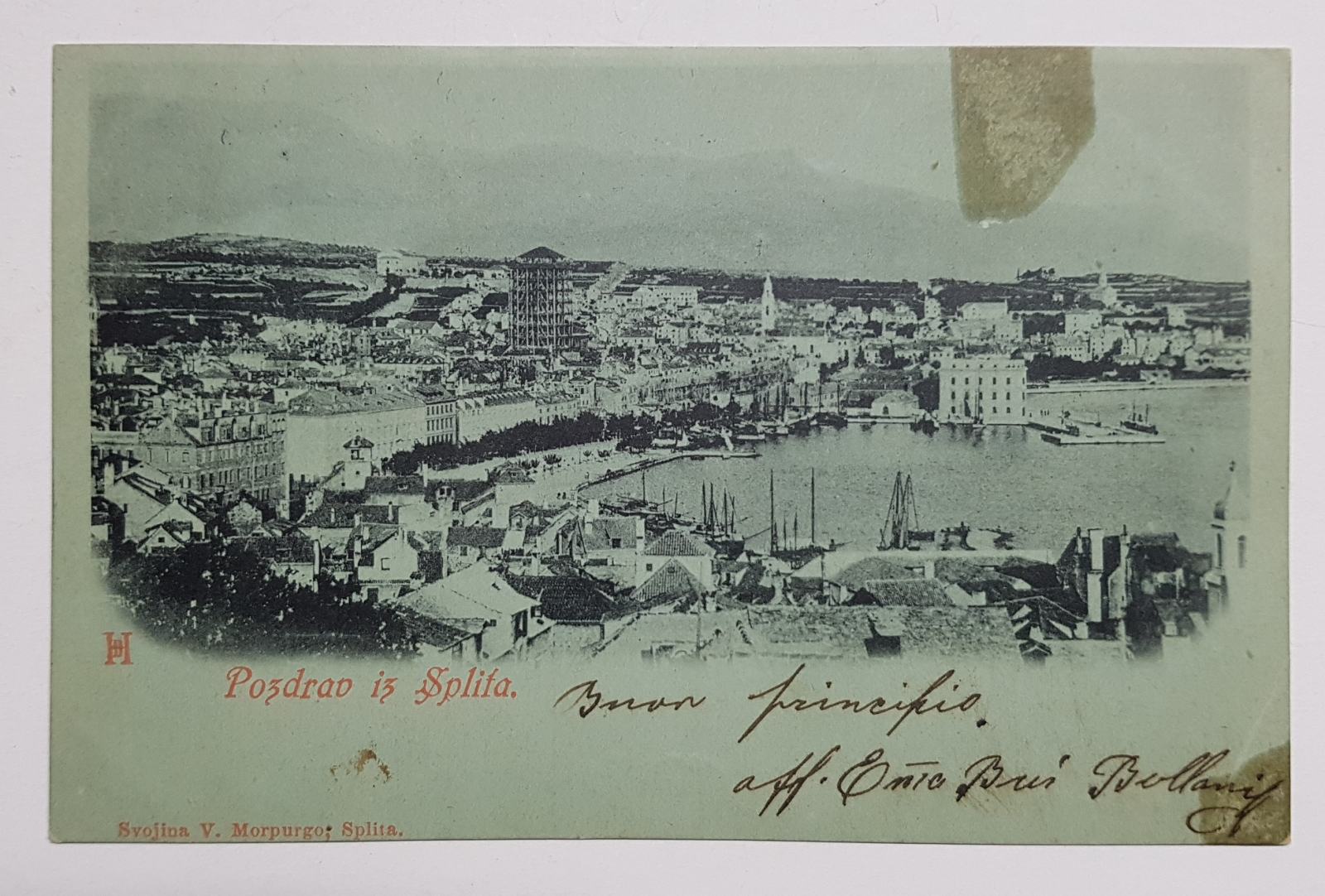 STARA RAZGLEDNICA, SPLIT, 1899.