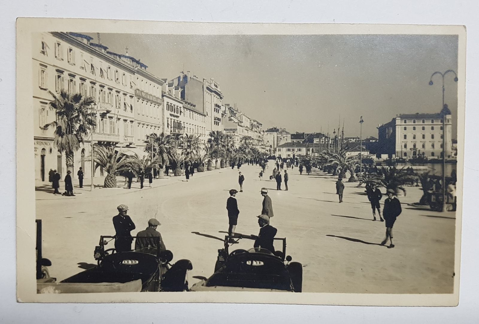 STARA RAZGLEDNICA, SPLIT OBALA, RIVA, 1930.