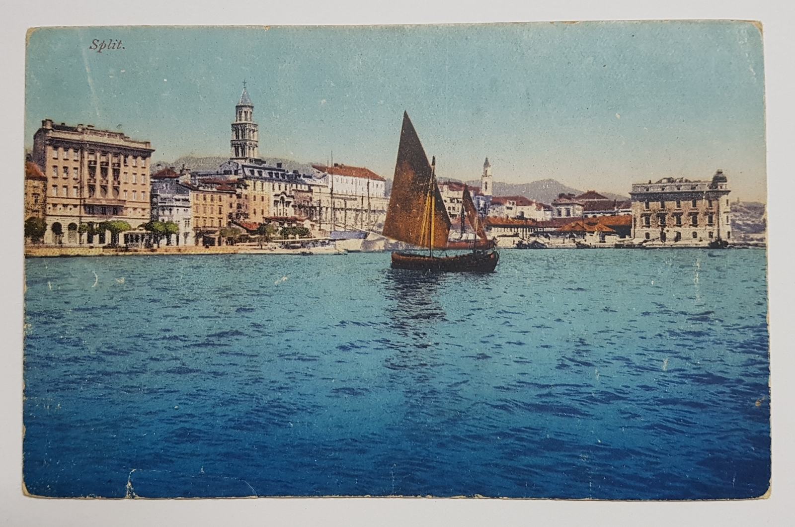 STARA RAZGLEDNICA SPLIT STARI JEDRENJAK