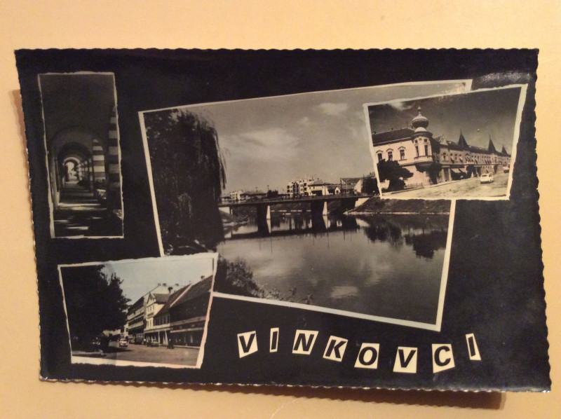 STARA RAZGLEDNICA VINKOVCI POZDRAV IZ VINKOVACA 1966.