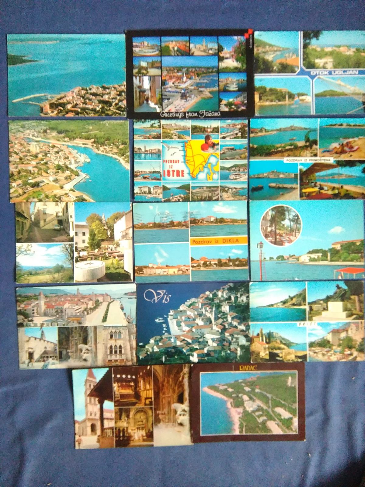 STARE RAZGLEDNICE-HRVATSKA/CROATIA- JADRAN (MIX) IZ 70,80-TIH, 30 KOM