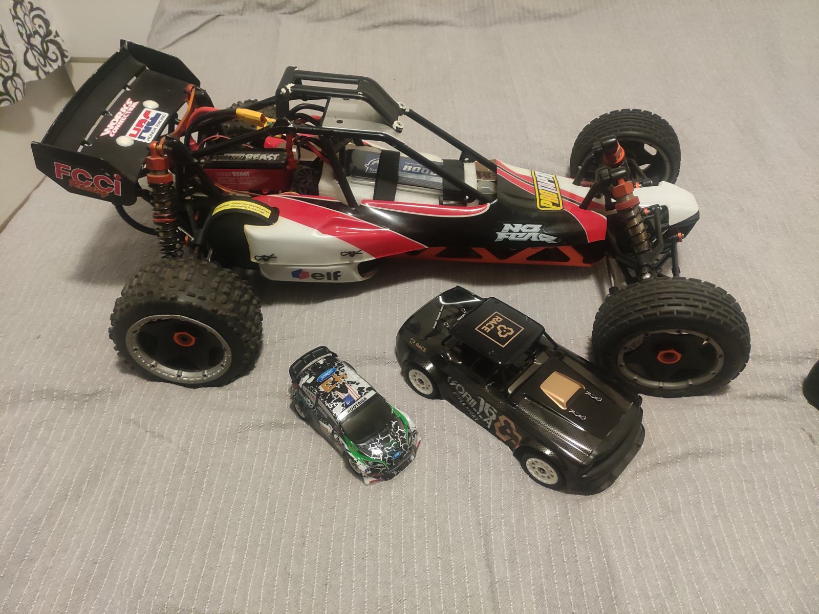 1:5 Hpi baja 5b flux ,Kyosho nitro