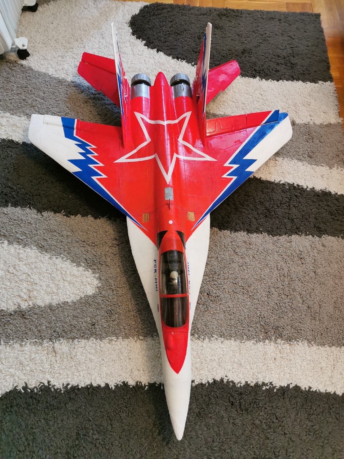 Sebart Mig 29 3D thrust vectoring twin 70mm EDF