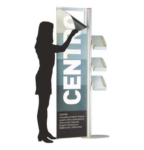 Reklamni totem s policama (NOVO!)