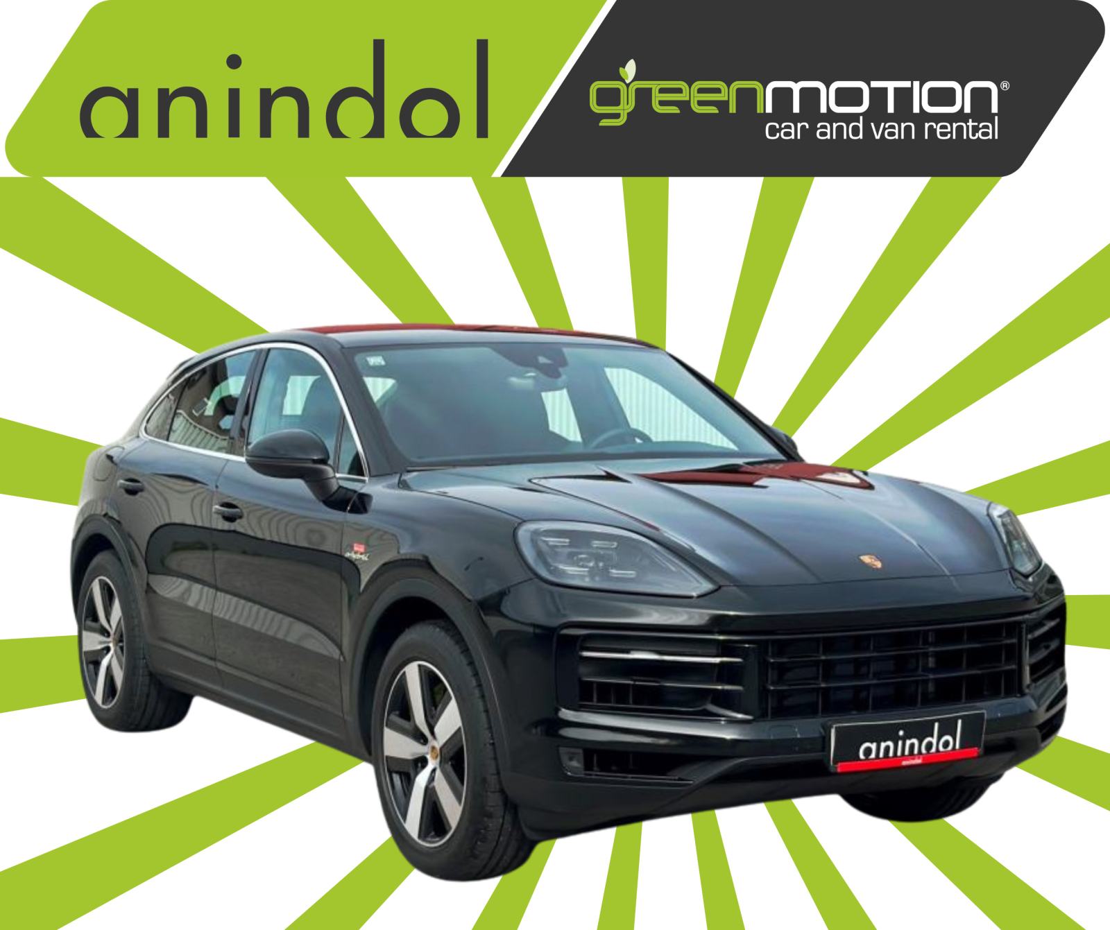 25 kom novih PORSCHE-a najam i prodaja /Anindol Green Motion