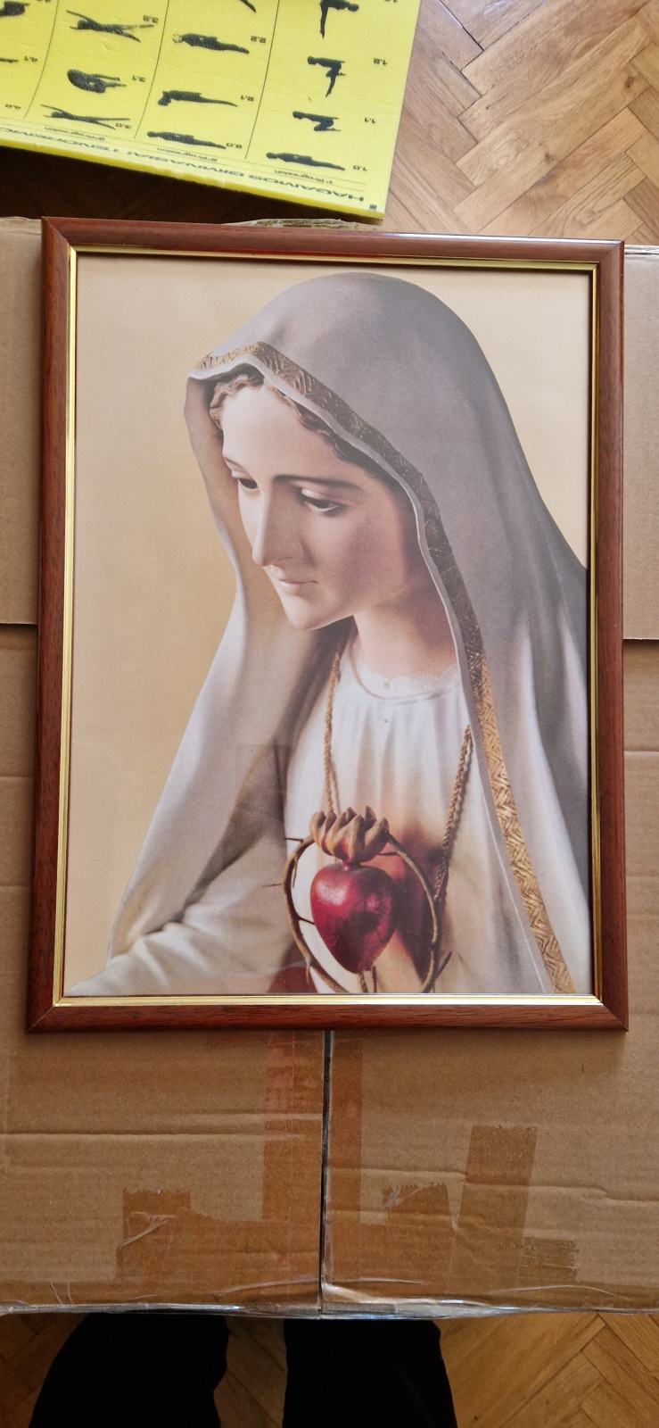 Religiozna slika, Djevica Marija, 52cmx38cm