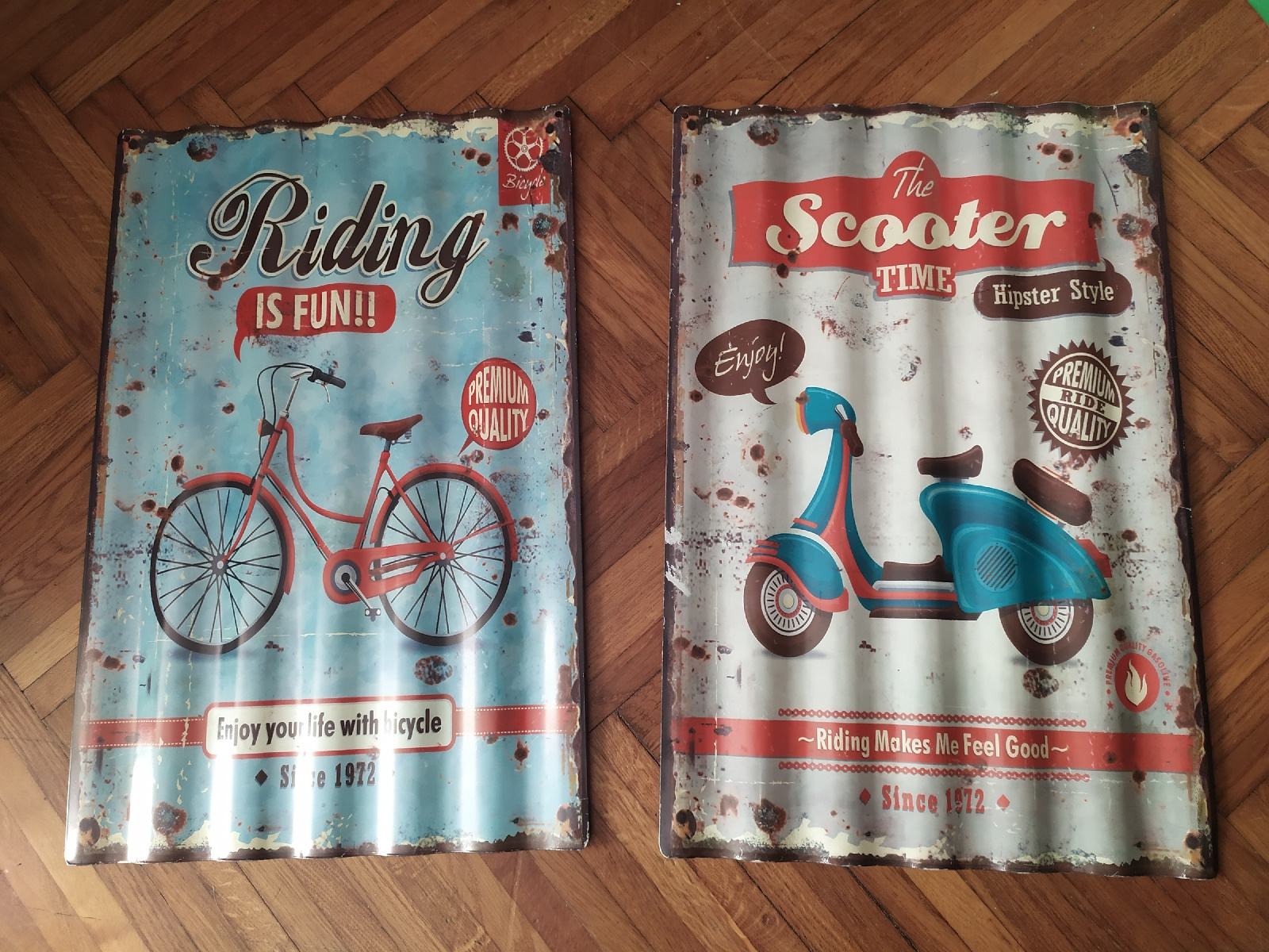 Retro limena reklama 60x40