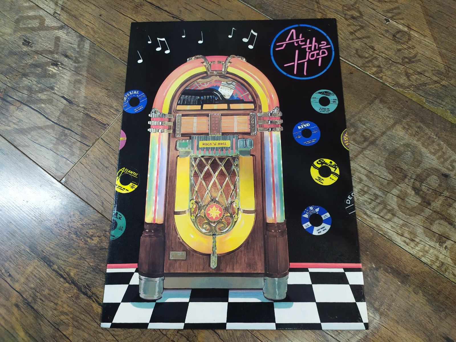 Retro limena reklama JUKEBOX