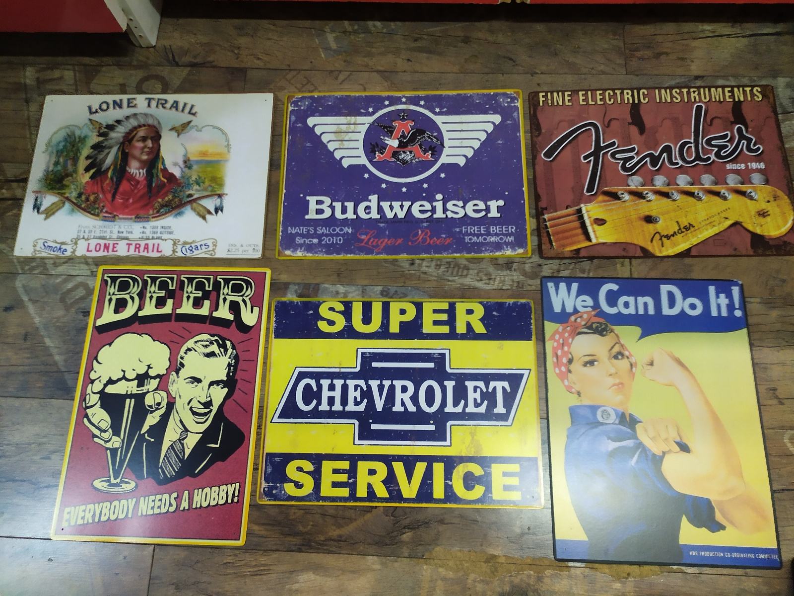 Retro limena reklama X