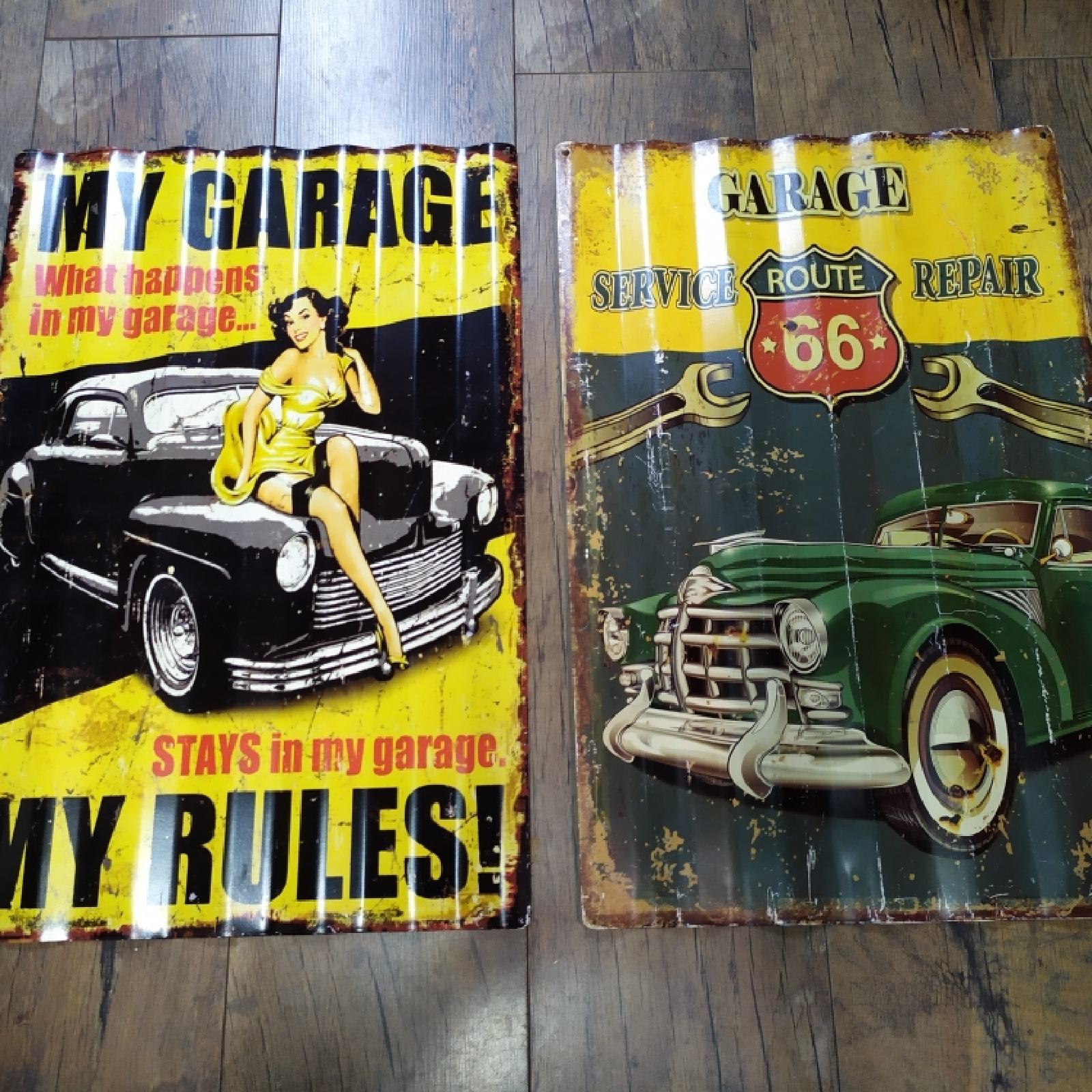 Retro reklama GARAGE 60X40