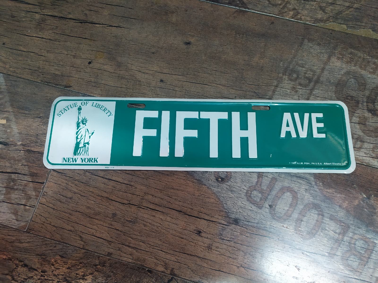 USA registarska tablica New York