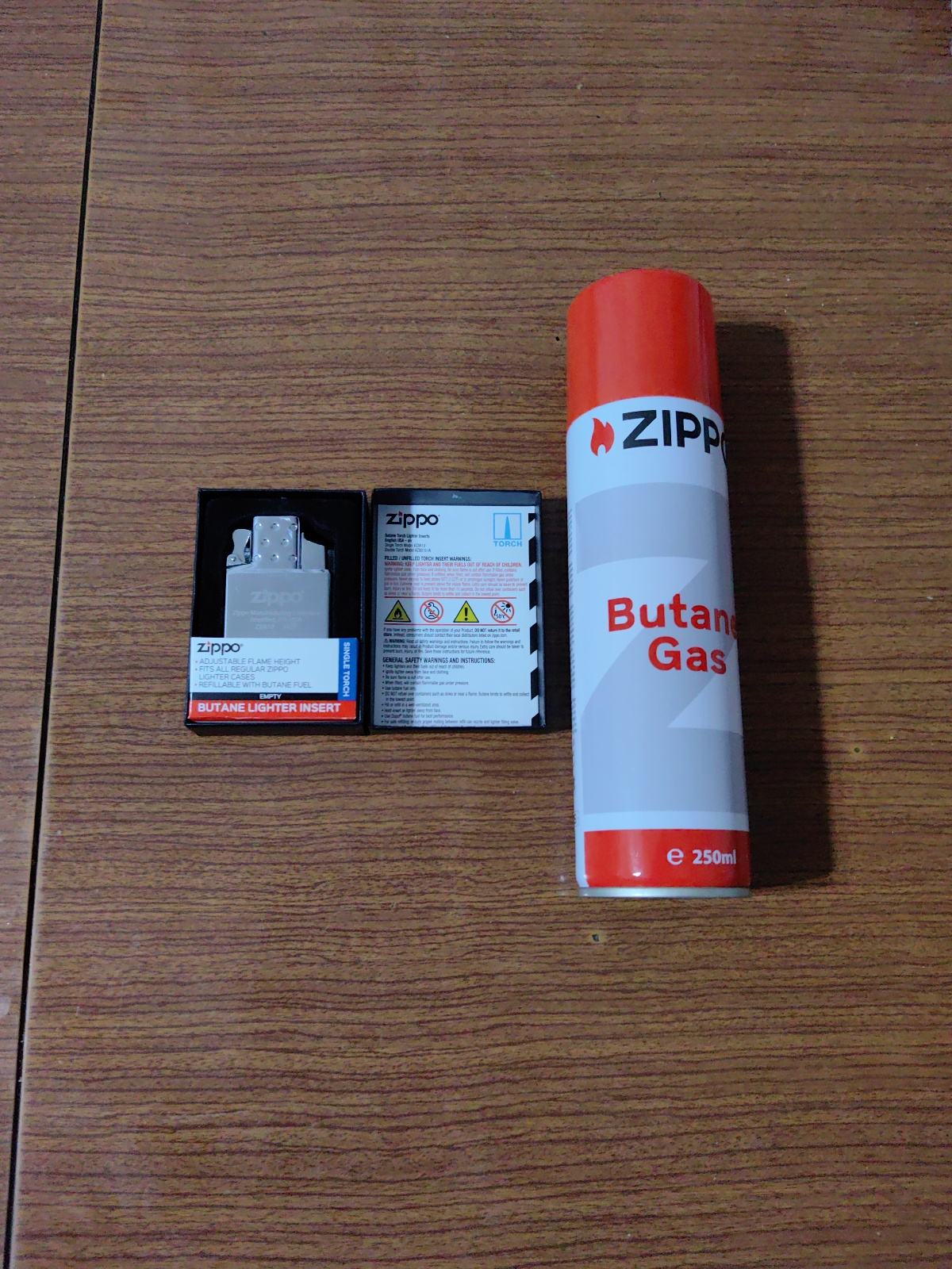 Zippo uložak + Butan plin
