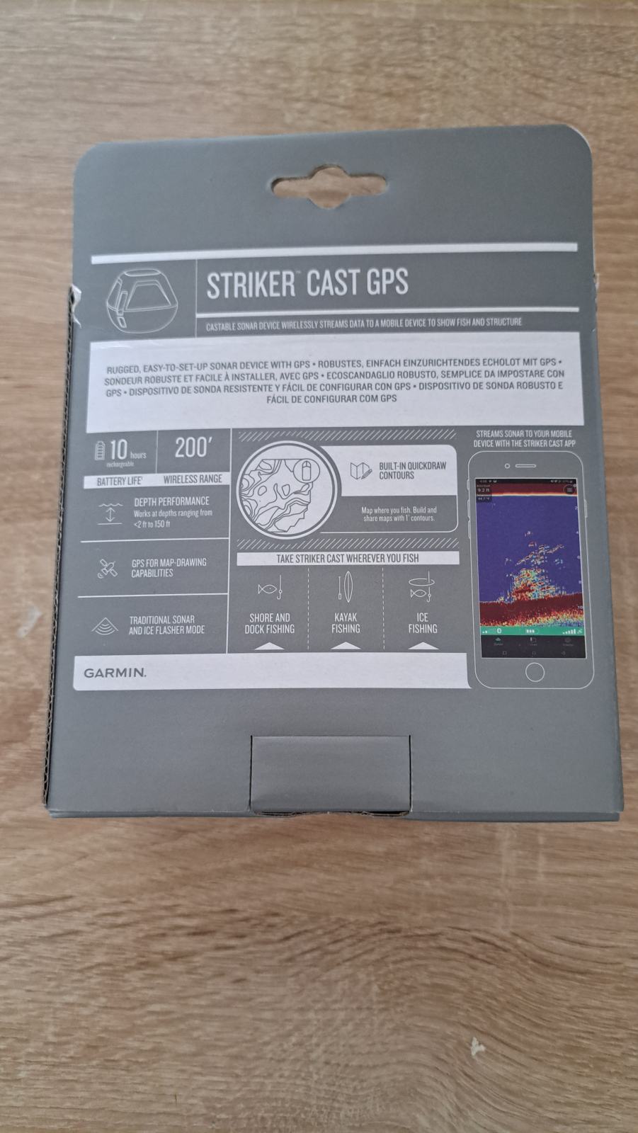 GARMIN STRIKER CAST GPS