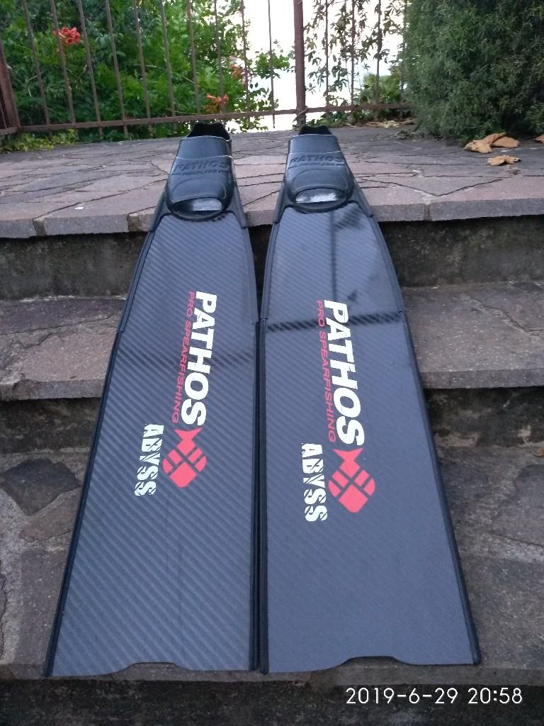 Karbonske peraje PATHOS Abyss M + šlape PATHOS Fireblade 44-46