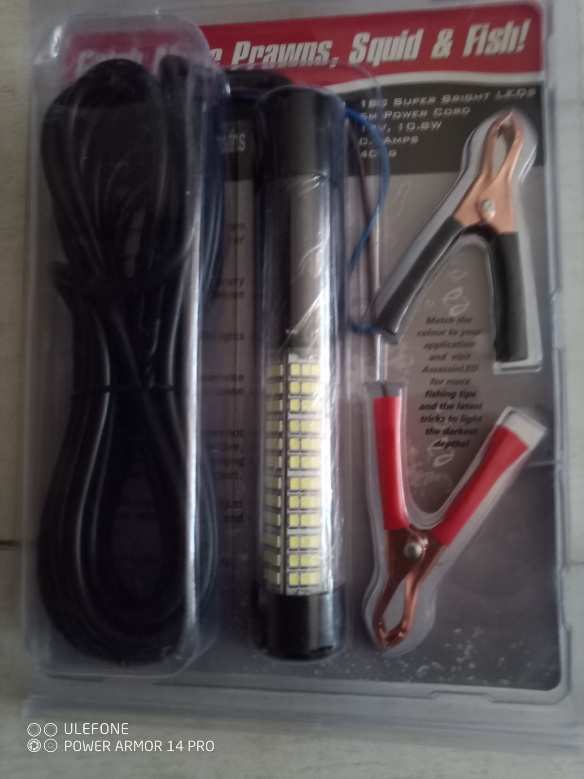 Podvodna led rasvjeta za lignje