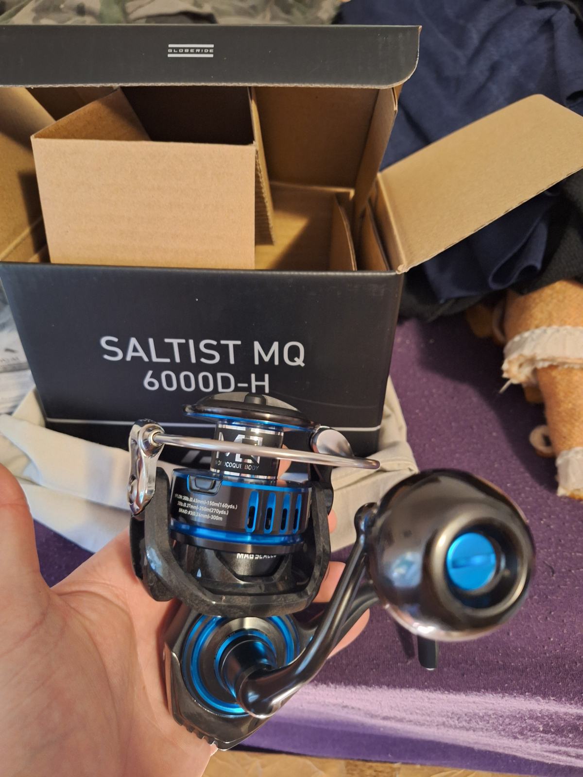 Daiwa Saltist MQ 6000H Nova Ganc