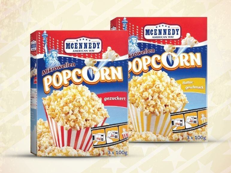 Kokice za mikrovalnu Mcennedy Američke - slatke i s okusom maslaca