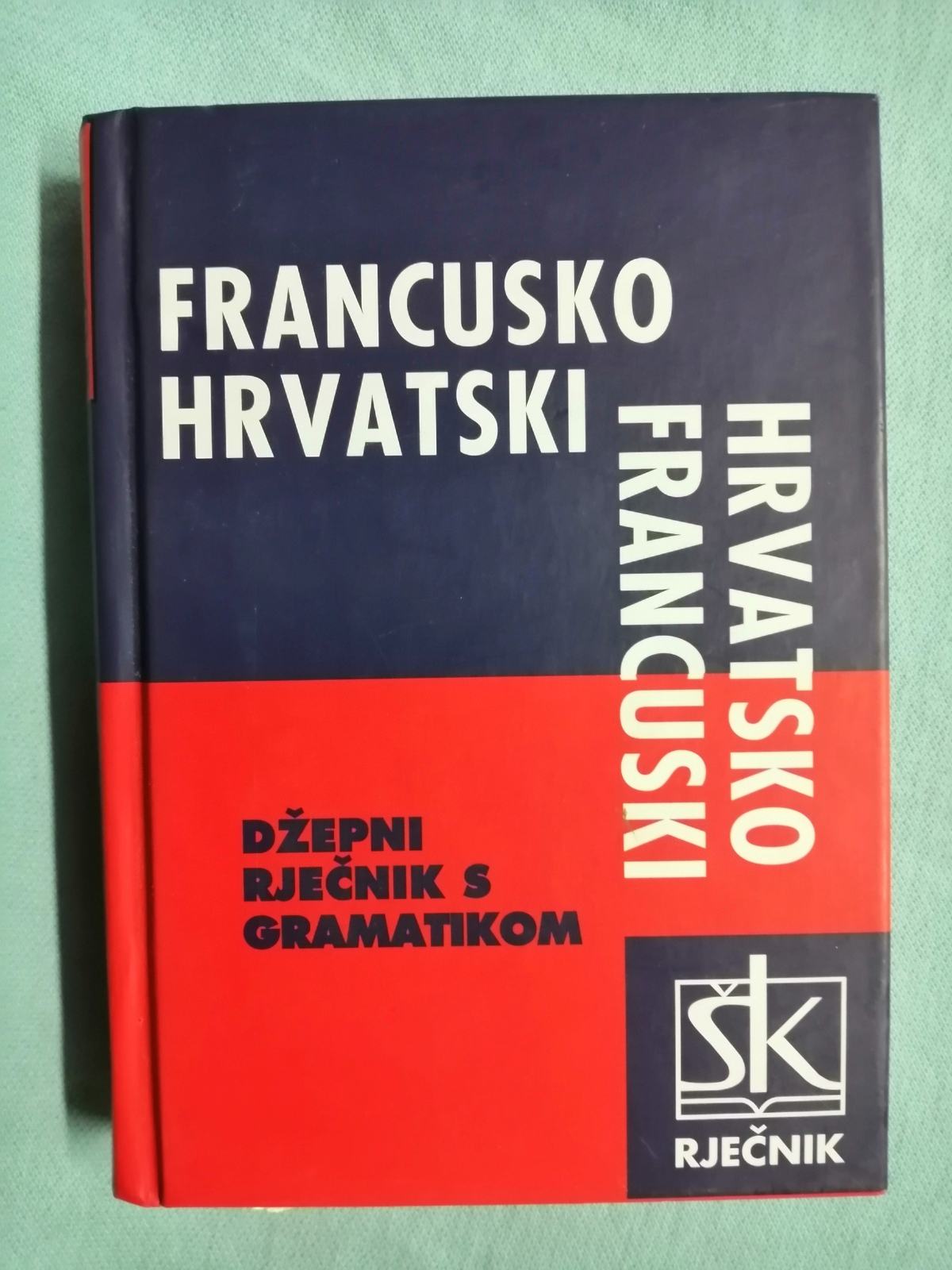Francusko-hrvatski i hrvatsko-francuski džepni rječnik (B9)
