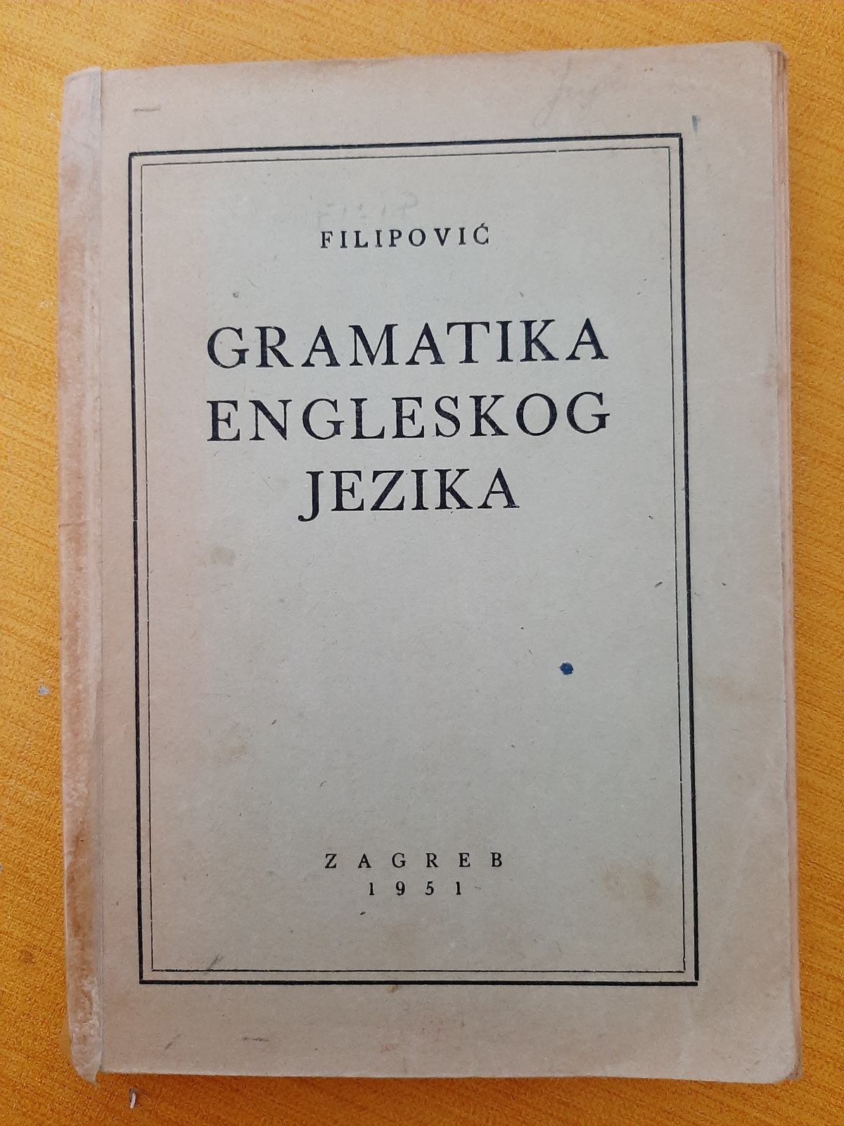 Gramatika engleskog jezika - Rudolf Filipović