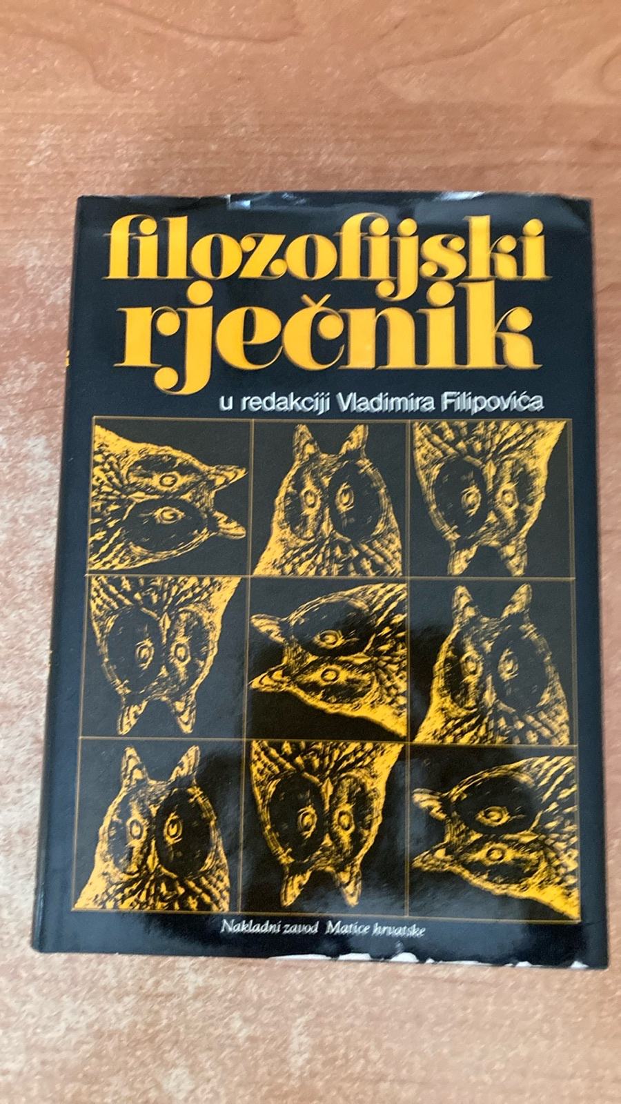 Grupa autora, Vladimir Filipović:FILOZOFIJSKI RJEČNIK