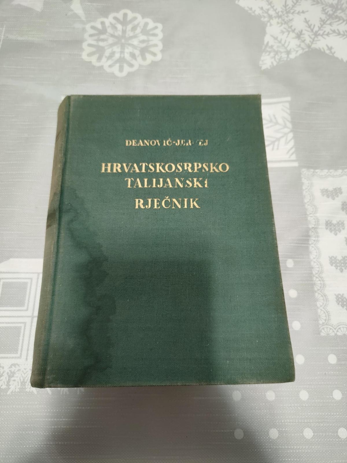 Hrvatsko-Srpsko Talijanski rječnik