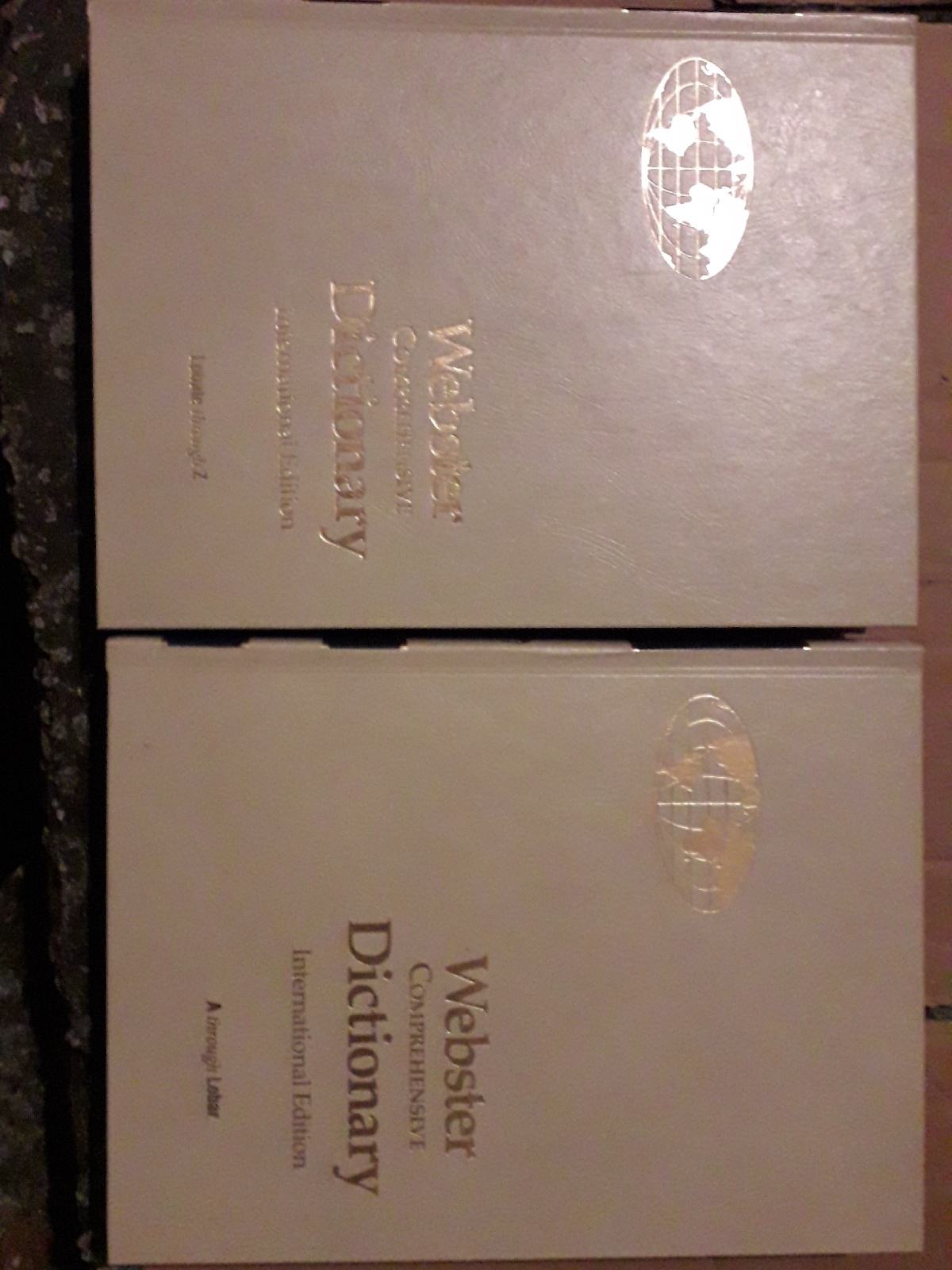 WEBSTER COMPREHENSIVE DICTIONARY INTERNATIONAL EDITION 1-2, KOMPLET
