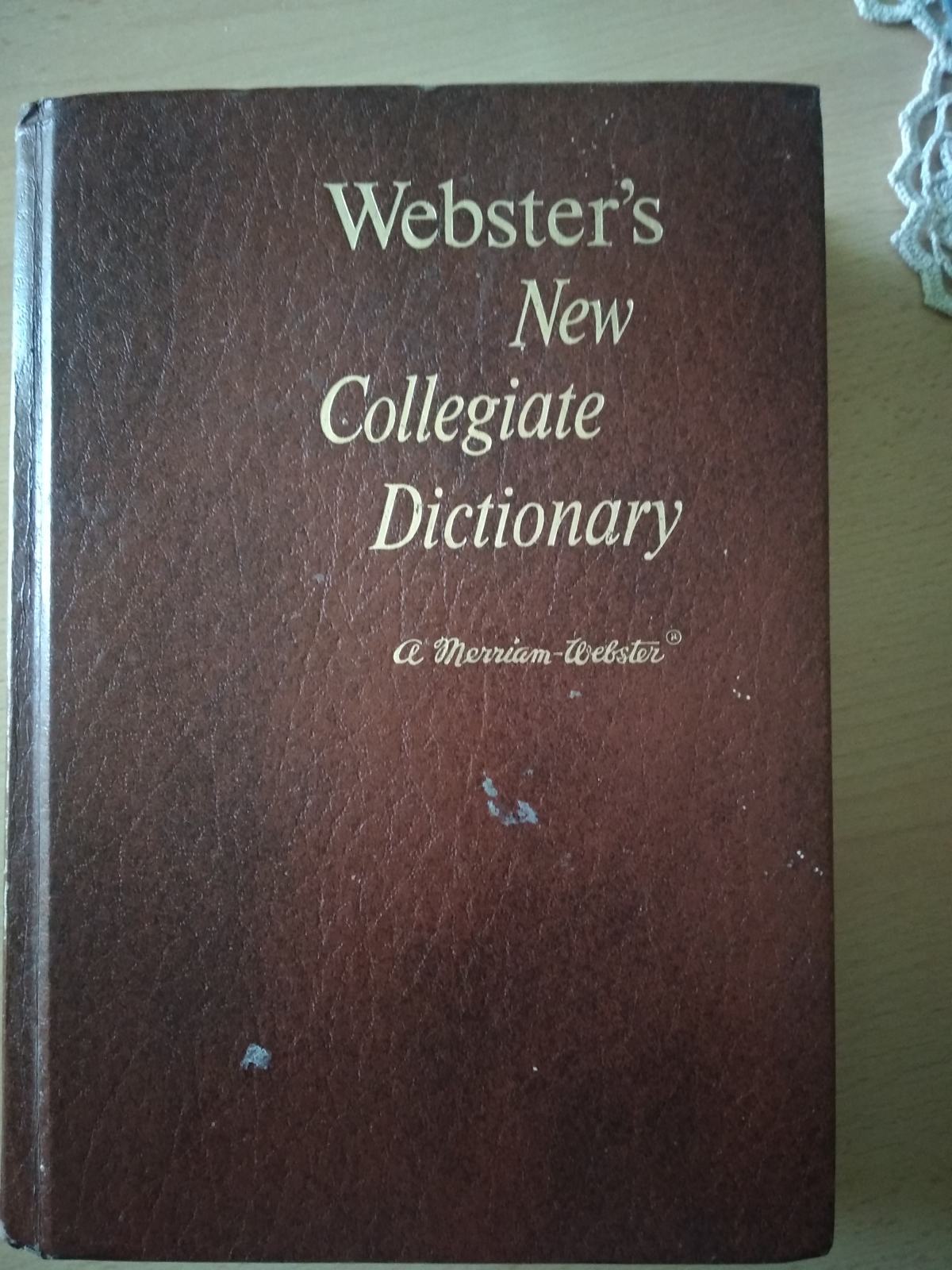 Websters New collegiate Dictionary