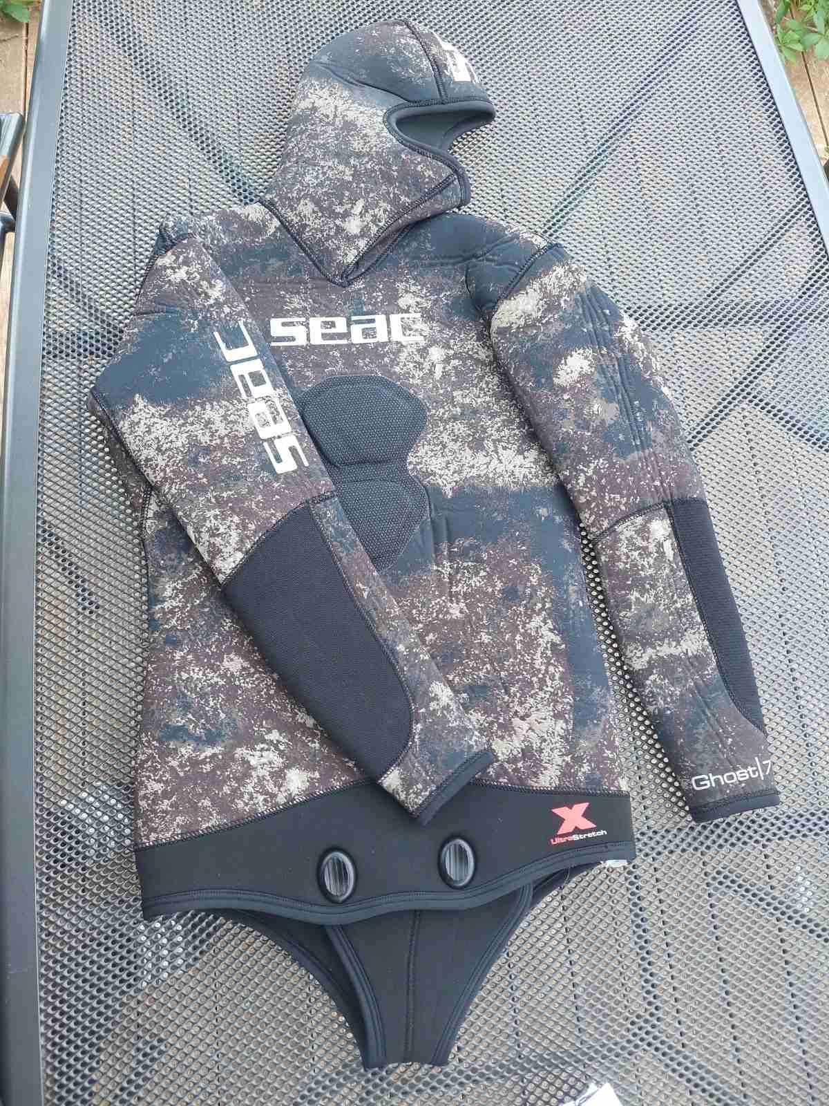 Ronilačko odijelo ili za podvodni ribolov - SEAC Ghost 7mm