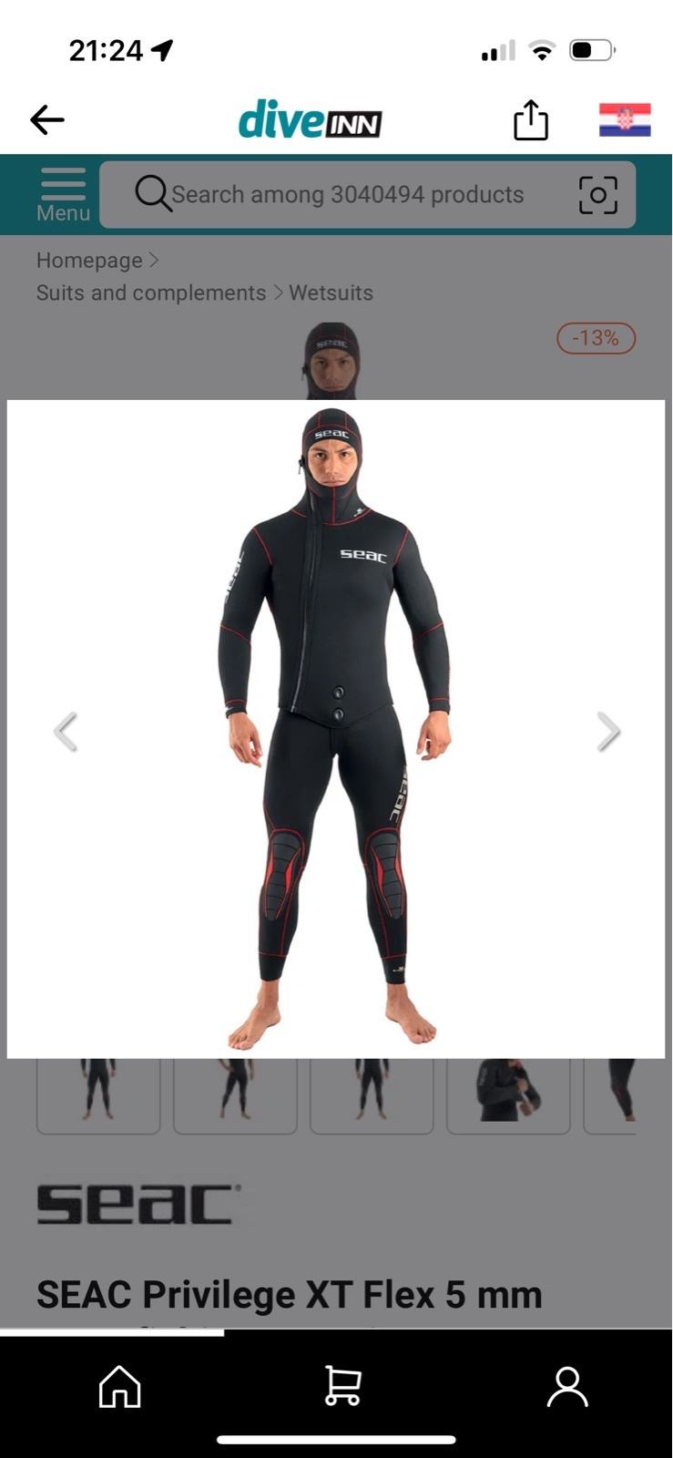 SEAC privilege 5mm XL ronilačko odijelo