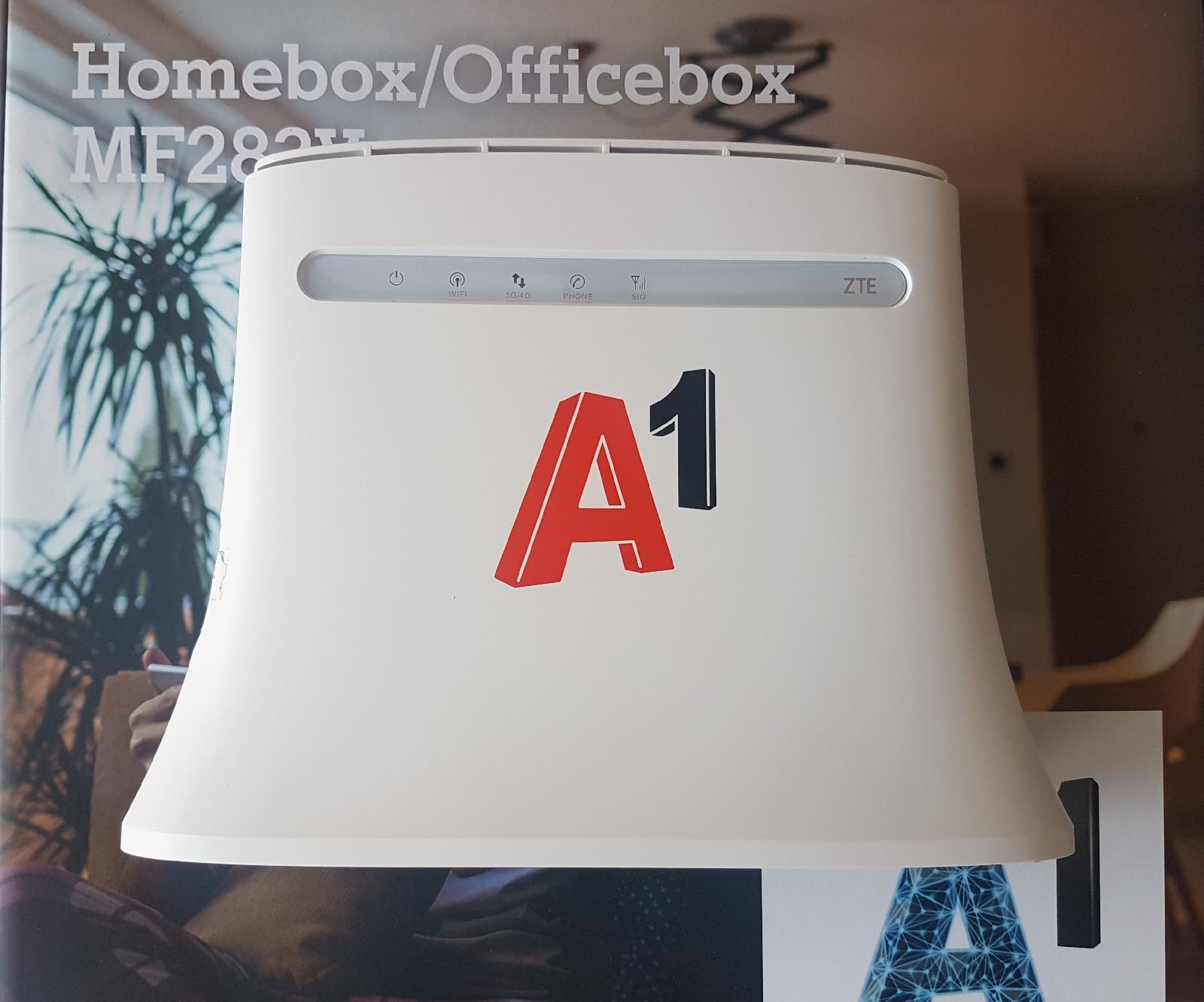 4G ROUTER***ZTE MF283V***NOVO***