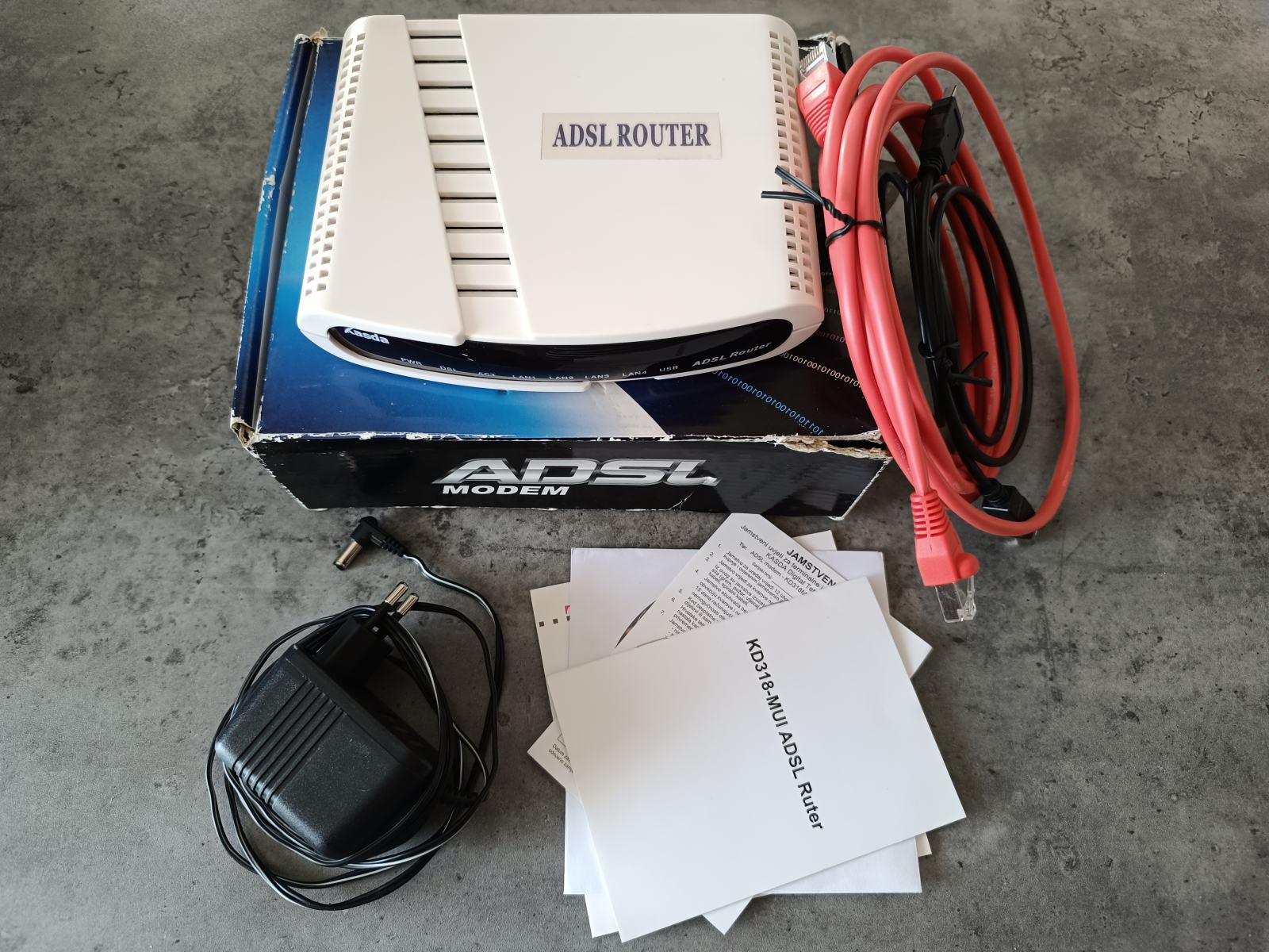 ADSL modem / router KASDA KD318-MUI