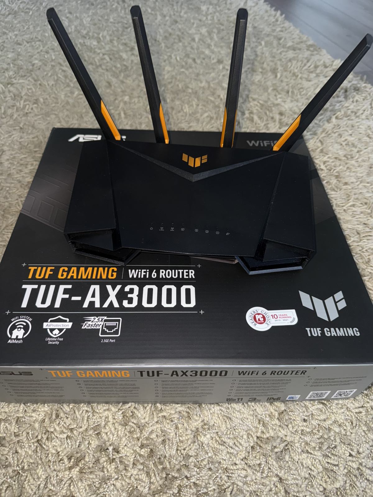 ASUS TUF-AX3000 TUF GAMING / WiFi 6 ROUTER