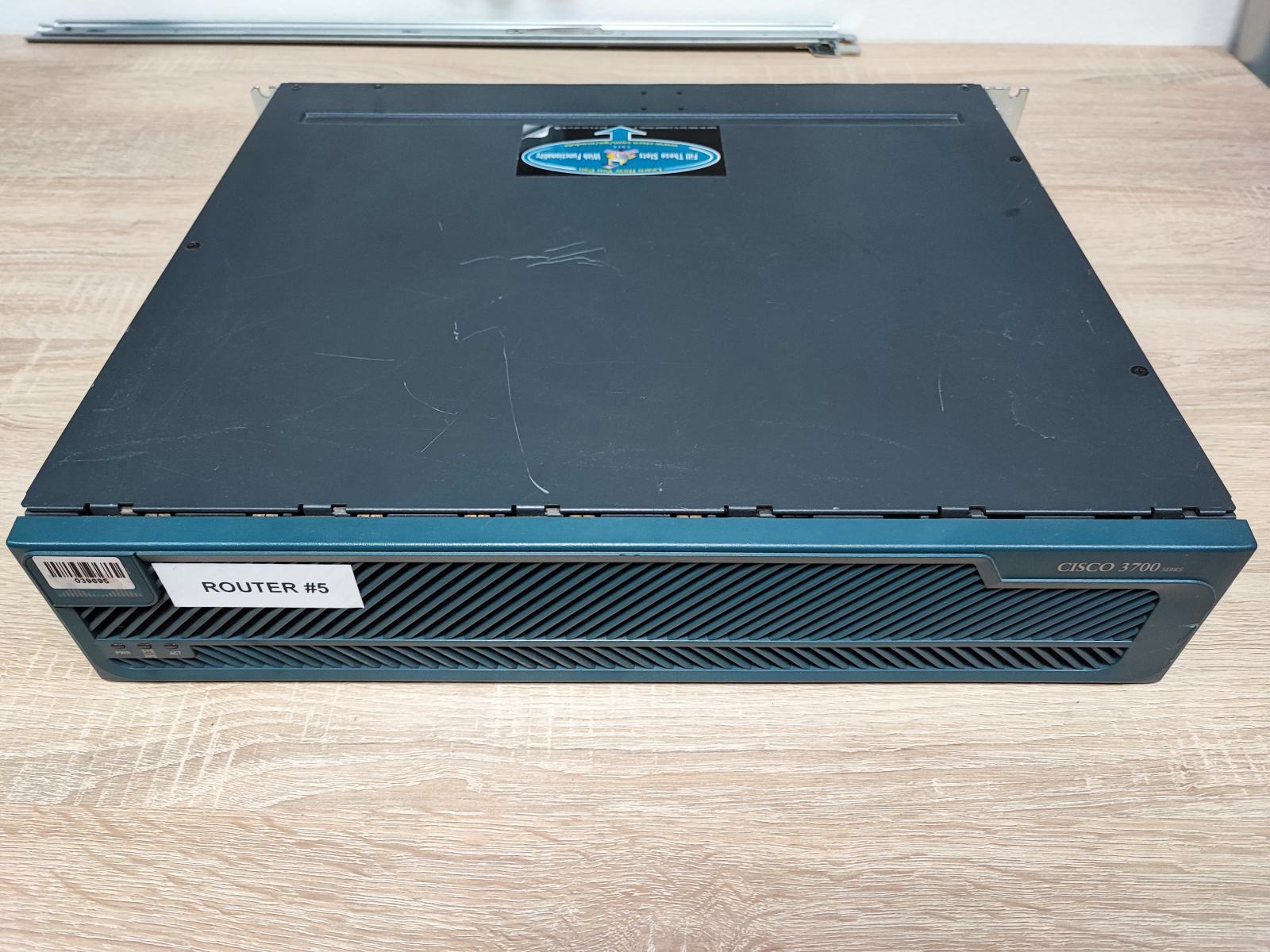 Cisco 3725 3700 Series, 2-Slot Multiservice Router