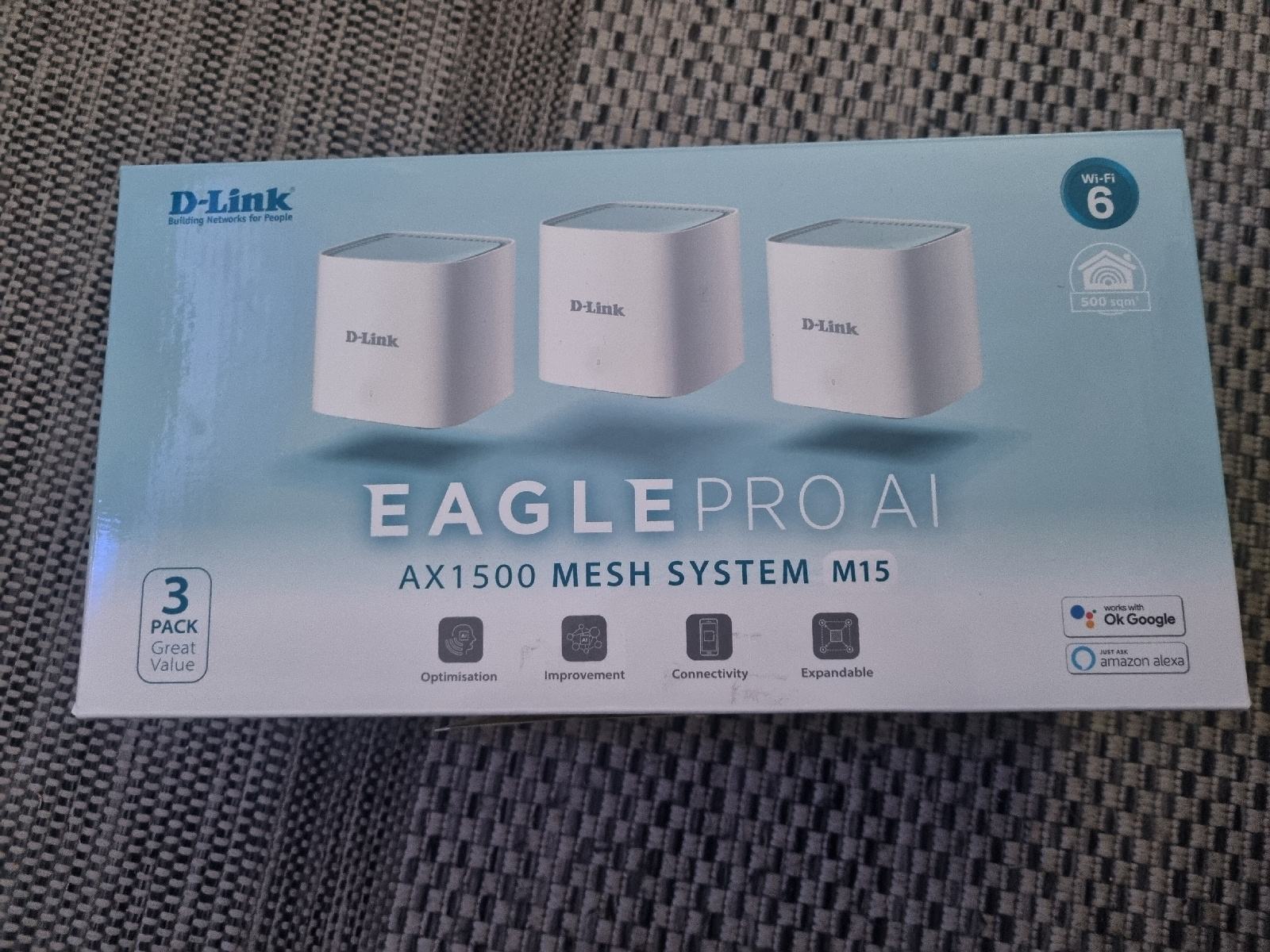 D-Link eagle pro ai mesh system ax1500